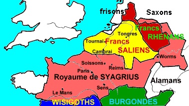 Soissons - Bataille en 486